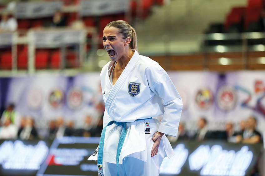 Karate sensation Carla now ranked SEVENTH in the world - Brockenhurst ...